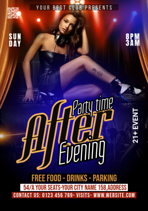 Club Party Flyer Template | PosterMyWall