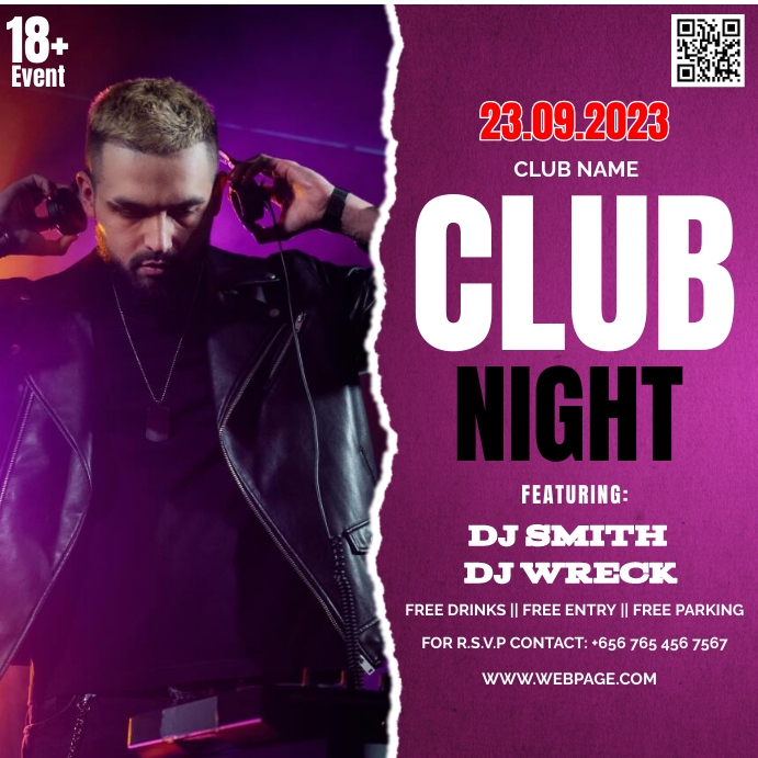 club party flyer Template | PosterMyWall