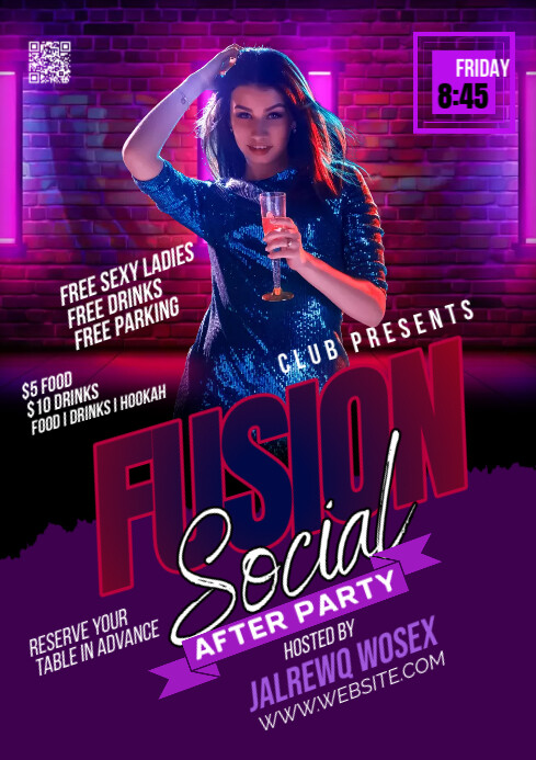 Club Party Flyer Template | PosterMyWall