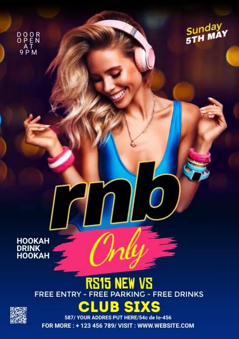 Club Party Flyer Template | PosterMyWall