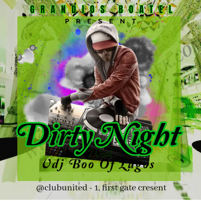 Club party graphics design Template | PosterMyWall