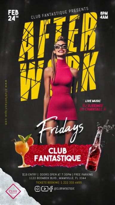 Club Party Instagram Story Template | PosterMyWall