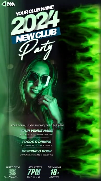 club party night ad template | PosterMyWall
