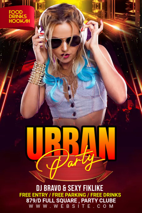 Club Party Poster Template | PosterMyWall