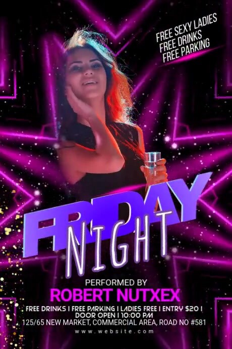 Club Party Poster Template | PosterMyWall