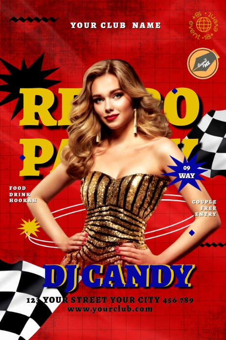 Club Party Poster Template | PosterMyWall