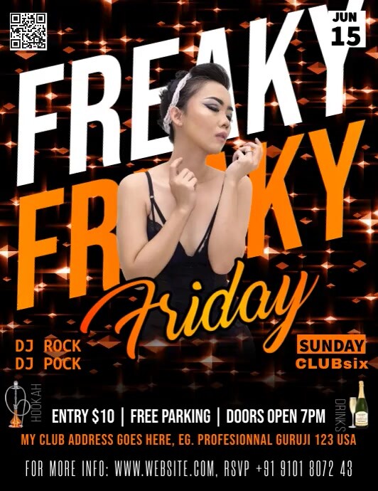 club party poster template | PosterMyWall