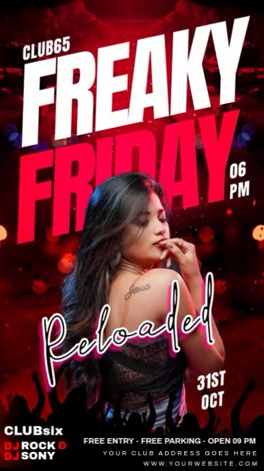 club party poster template | PosterMyWall