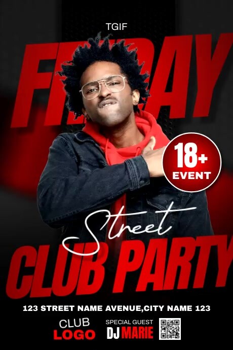 Club Party Template Ads | PosterMyWall
