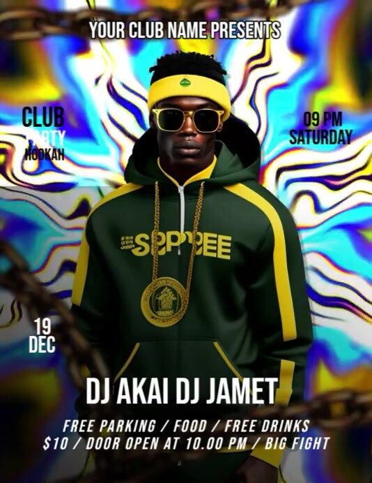 Club Party Video Ads Template | PosterMyWall