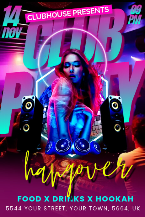 club party.a Template | PosterMyWall
