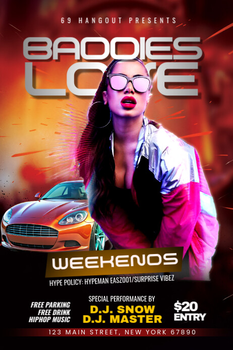 club poster Templat | PosterMyWall