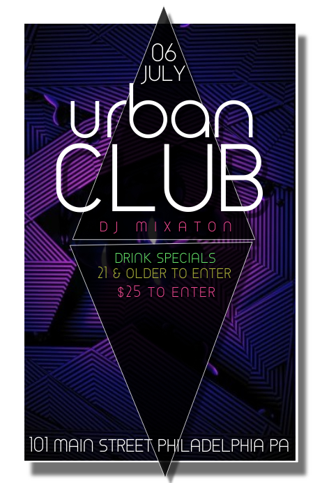 Copy of Club | PosterMyWall