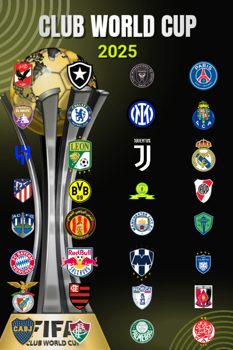 Copy of CLUB WORLD CUP 2025 | PosterMyWall