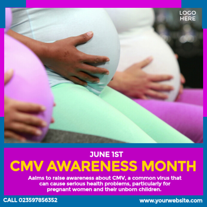 CMV Awareness Month เทมเพลต | PosterMyWall