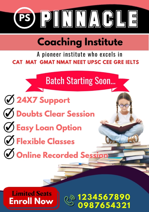 Copy of coaching institute ads | PosterMyWall