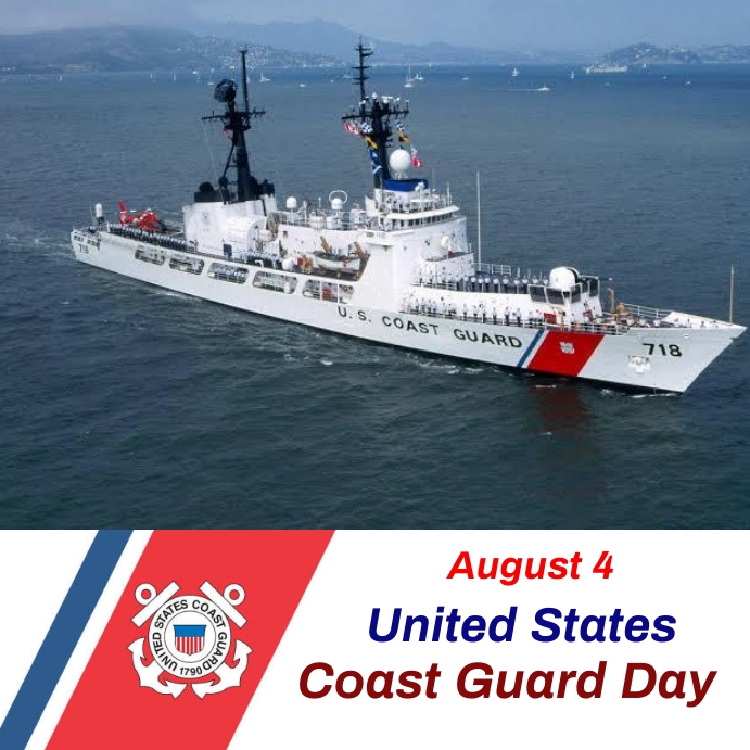Coast Guard Day Template | PosterMyWall