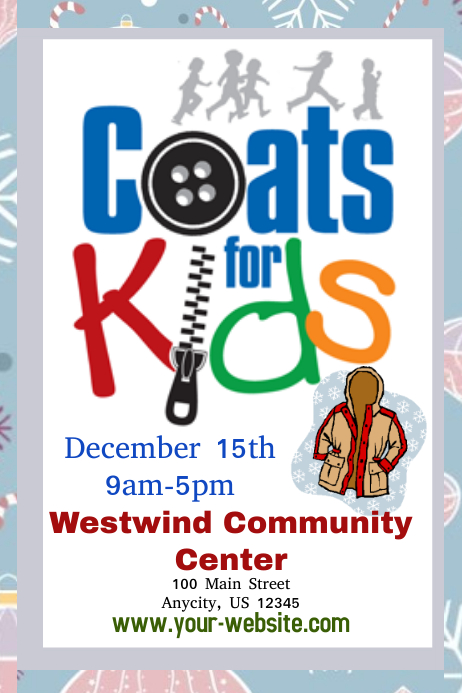 Coats for kids Template | PosterMyWall