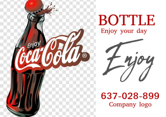 Plantilla de Coca cola bottle party | PosterMyWall