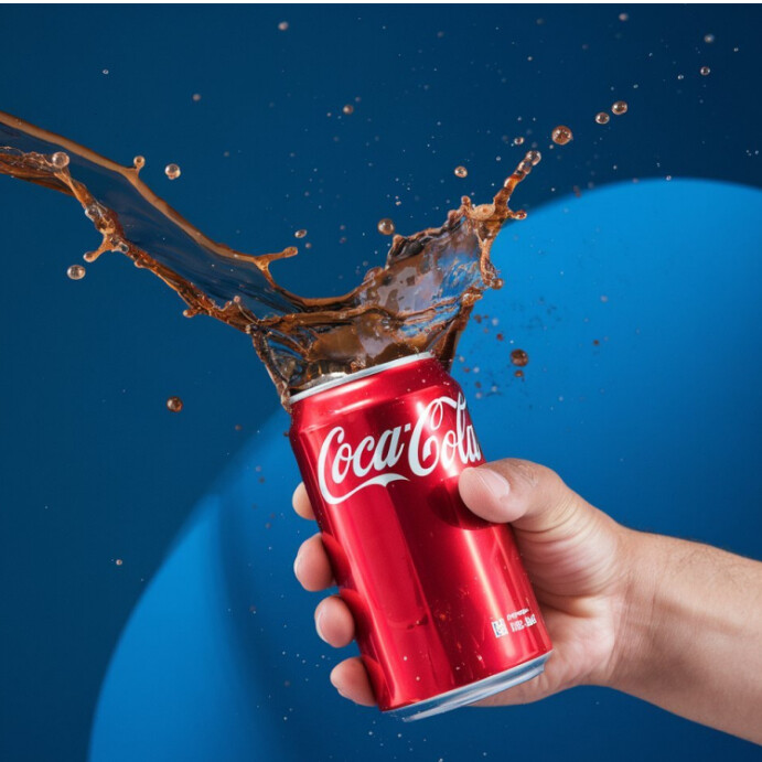Coca-Cola splash ad Template | PosterMyWall