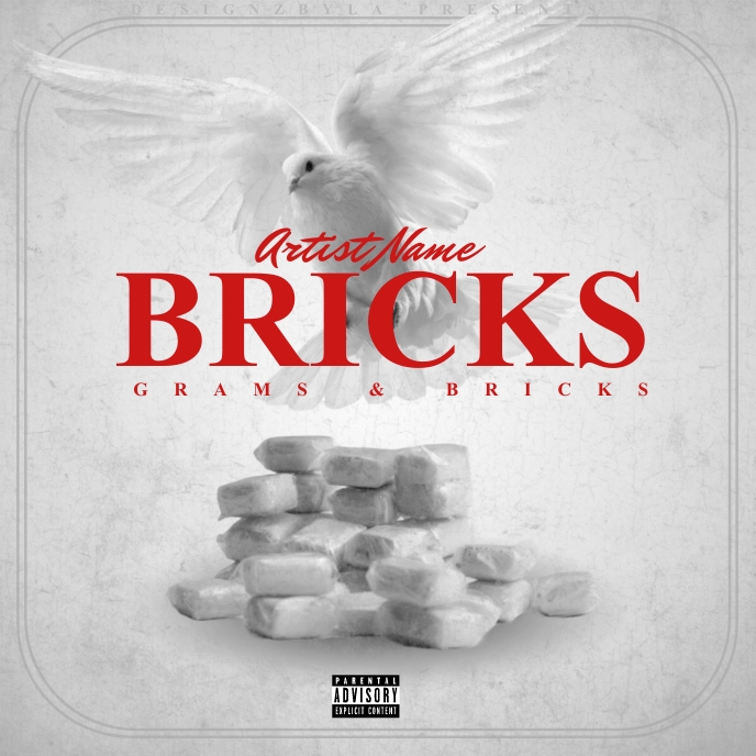 Cocaine Bricks Mixtape Album Cover Design 1.0 Template | PosterMyWall