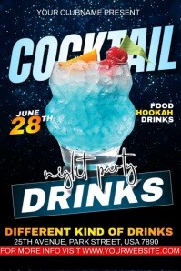 Cocktail Ads Template | PosterMyWall