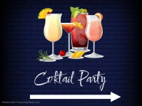 Cocktail Event Party Template | PosterMyWall