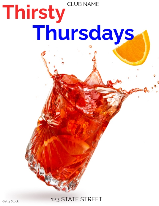 Cocktail flyers Template | PosterMyWall