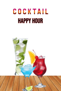 HAPPY HOUR EVENT Template | PosterMyWall
