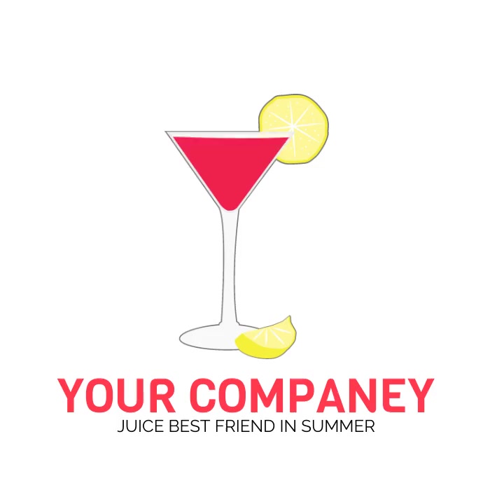 Cocktail Logo Template | PosterMyWall