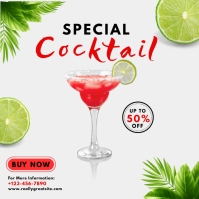 COCKTAIL NIGHT FLYER POSTER TEMPLATE | PosterMyWall