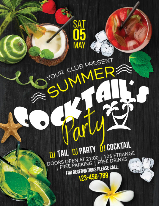 Copy of Cocktail Party Poster | PosterMyWall