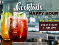 cocktail hour post Template | PosterMyWall
