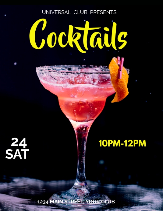 Copy of cocktails | PosterMyWall