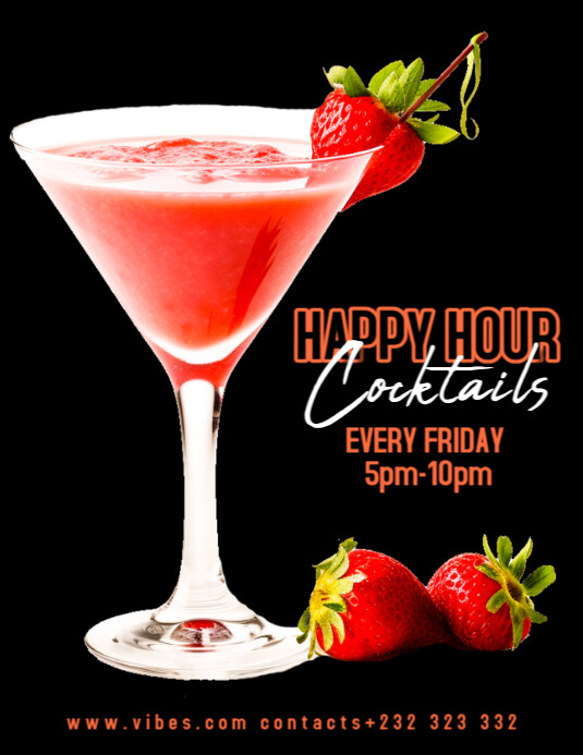Copy of Cocktails | PosterMyWall