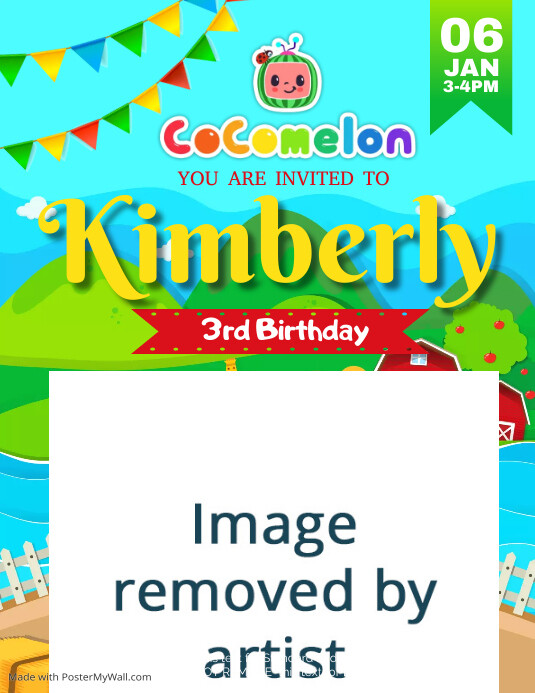 Copy of Cocomelon | PosterMyWall