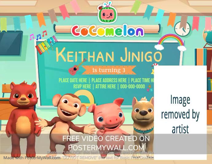 Cocomelon Template | PosterMyWall