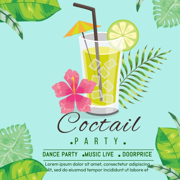 Copy of Coctail Chewy Flavor Flyer | PosterMyWall