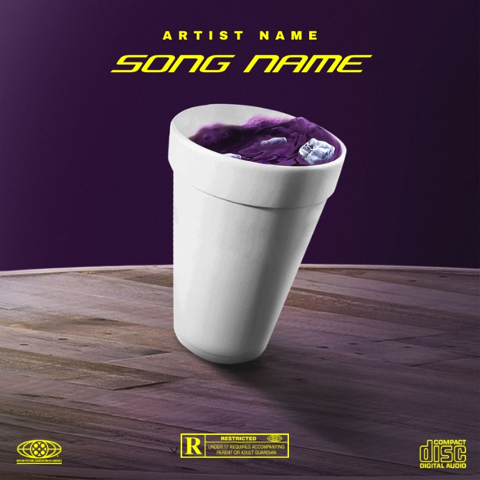 codein cover art by belkacem designer Template | PosterMyWall