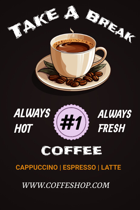 cofee shop advert poster event,ad poster Template | PosterMyWall