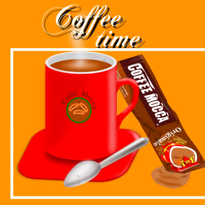 Copy of Cofee time video | PosterMyWall