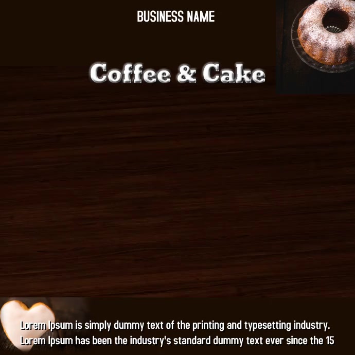 Coffe time Template | PosterMyWall