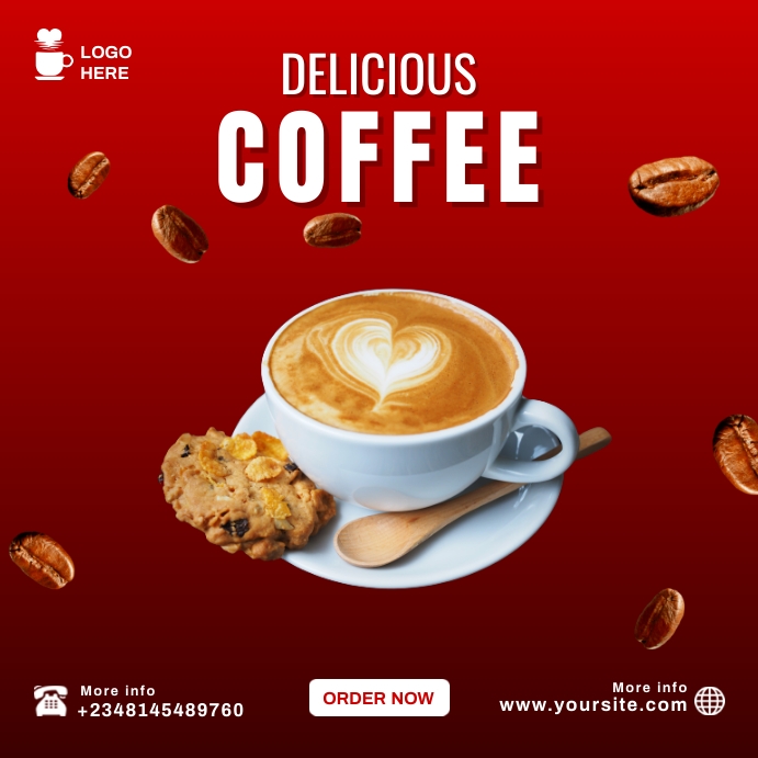 COFFEE (11) Template | PosterMyWall