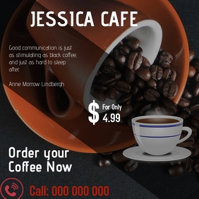 coffee ad Template | PosterMyWall