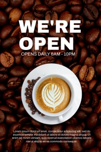 Fresh Coffee Poster Template | PosterMyWall