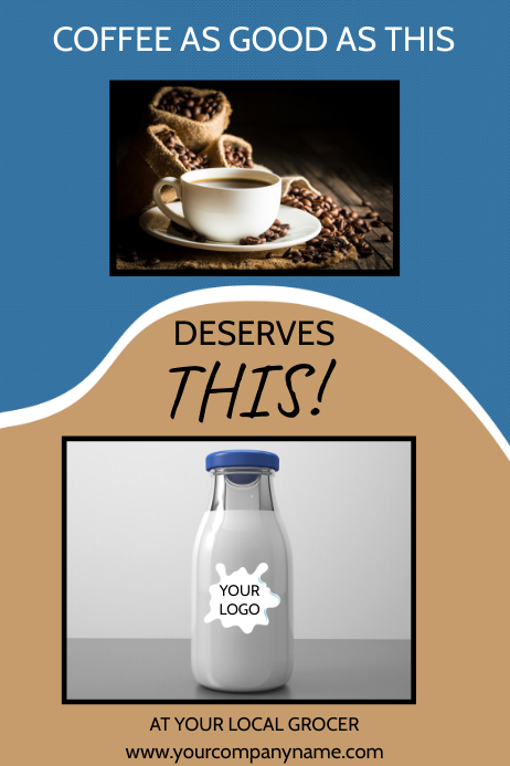 COFFEE CREAMER Template | PosterMyWall
