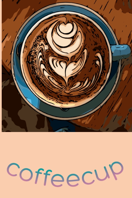 coffee cup Template | PosterMyWall