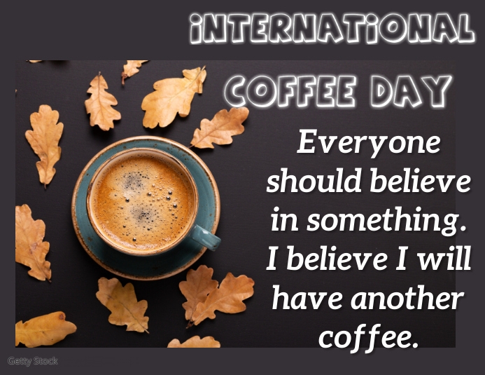 Coffee day Template | PosterMyWall