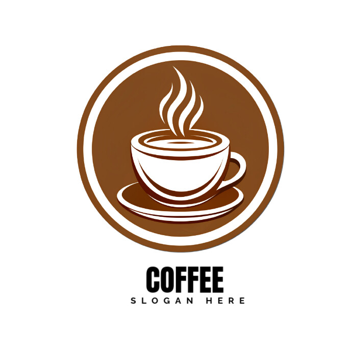 Coffee emblem logo Template | PosterMyWall
