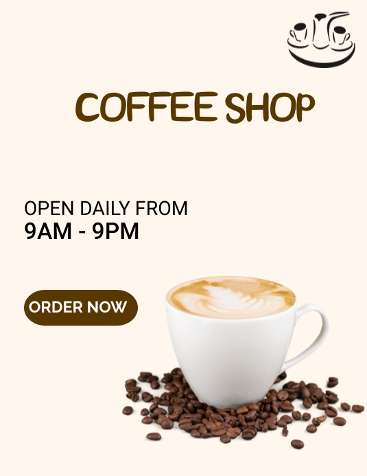 Coffee Flyer Template | PosterMyWall